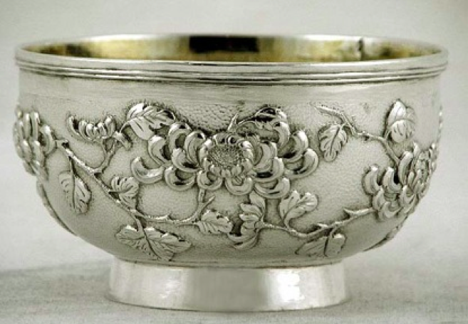 WANG HING & TIFFANY & Co : chinese export silver